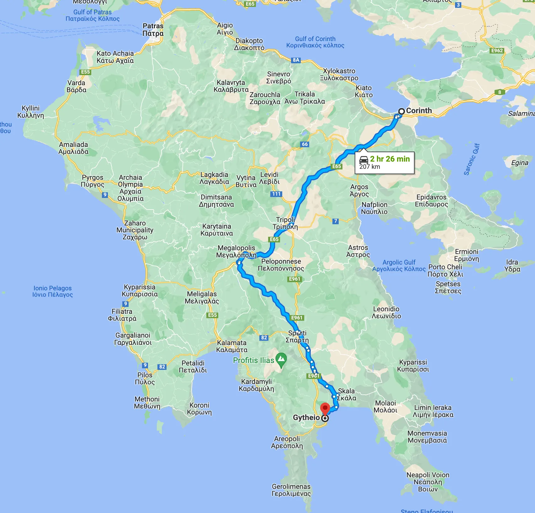 Southern Peloponnese 10-day Road Trip - Travel Blog - Our Favorite ...