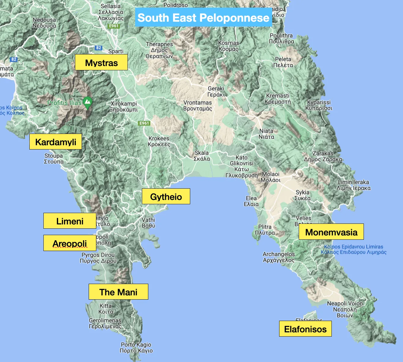 Southern Peloponnese 10-day Road Trip - Travel Blog - Our Favorite ...